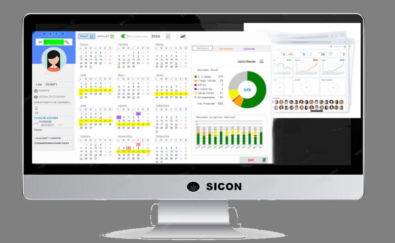 Control de Asistencia, Software & Biométricos | SICON Perú